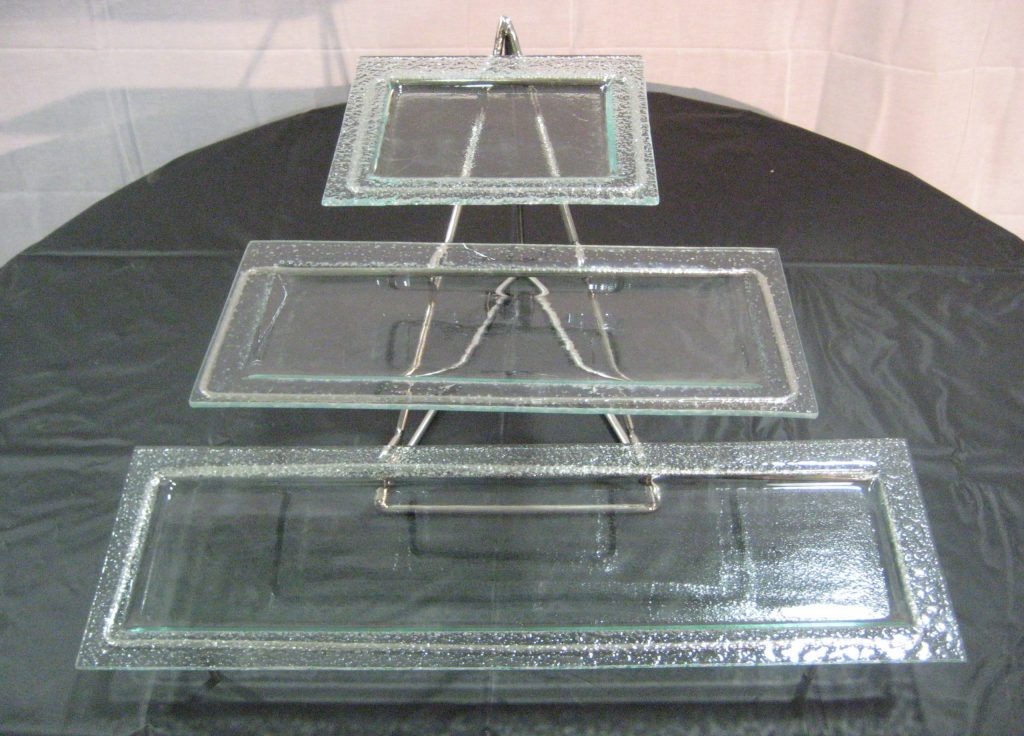 3-Tier Stand (3 Glass Plates)